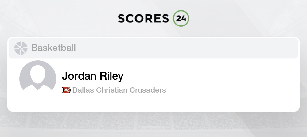 Jordan Riley - Defender Dallas Christian Crusaders Basketball