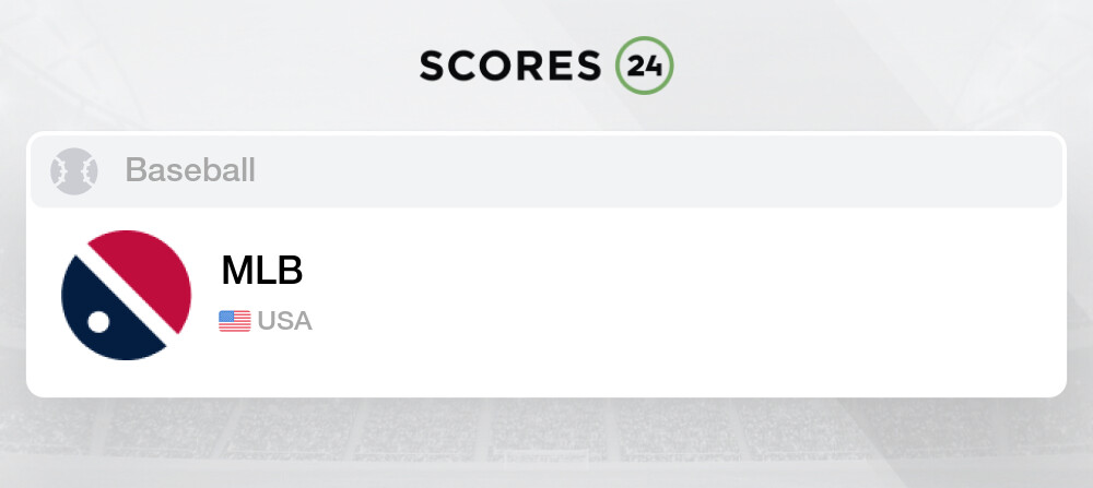 MLB Fixtures Schedule, Matches Latest Scores and Results for today ...