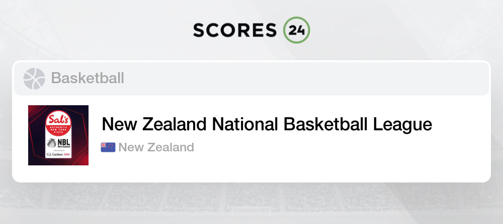 New Zealand National Basketball League Fixtures Schedule, Matches ...