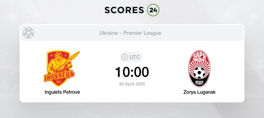 FC Ingulets Petrove vs Zorya Prediction for today 8 December 2024 - Football