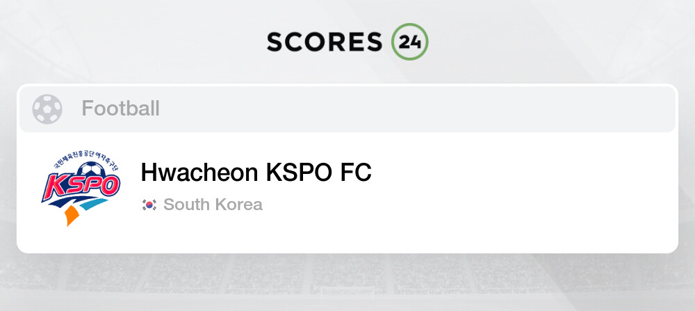 Hwacheon (W) Fixtures Schedule & Predictions, Games Scores, Lineup, Statistics, and Results for ...