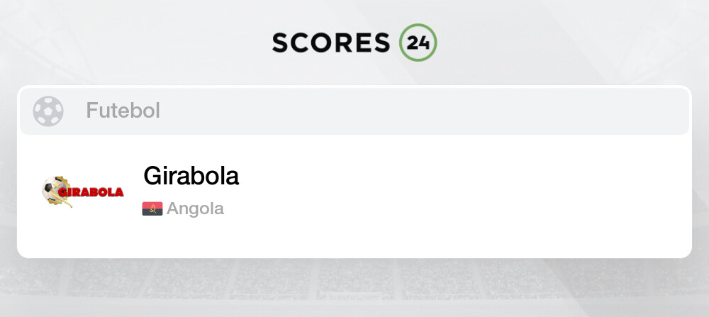 Jogos de Girabola Calendário e Resultados para hoje | Futebol, Angola